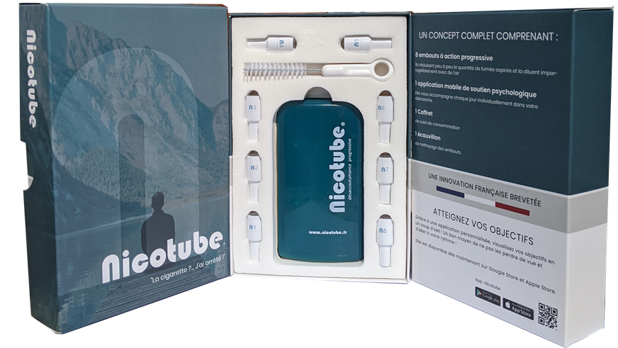 Nicotube - Aide au sevrage tabagique - Nouveau concept pour arrêter de ...